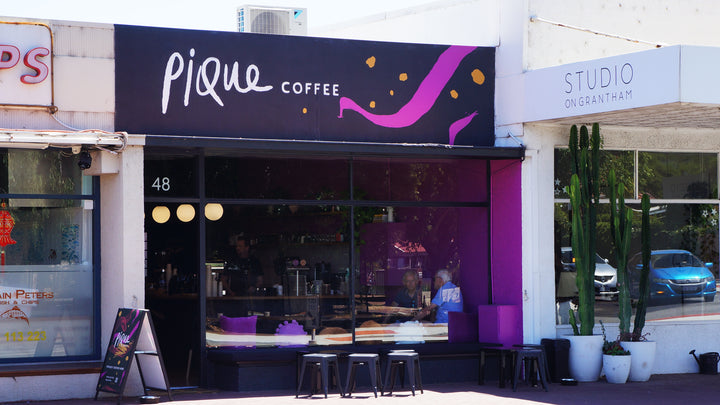 Visit the PIQUE Coffee Bar in Wembley